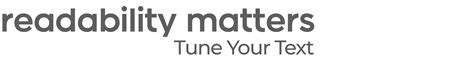 Readability Matters Technology For Better Reading
