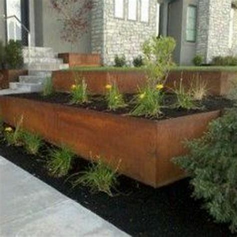 Corten Planters Long Cor Ten Steel Uk