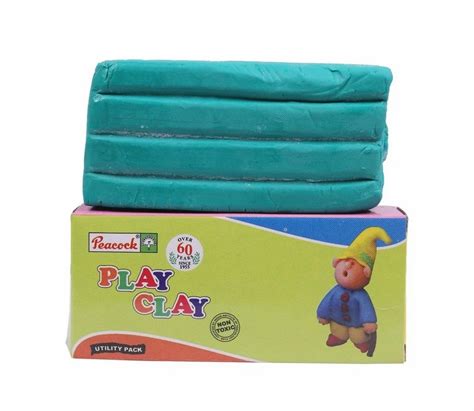 Peacock 250g Green Modelling Clay At ₹ 30box Modeling Dough In