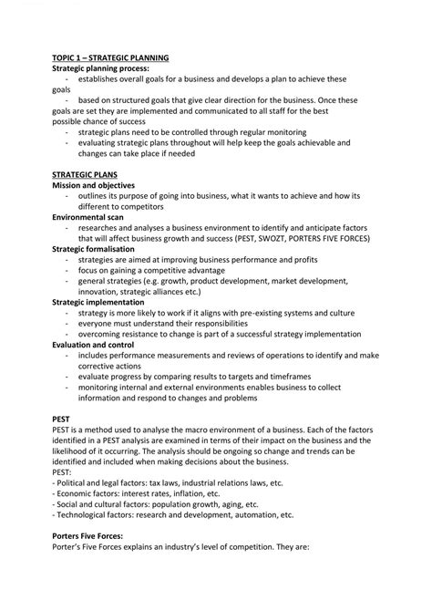 Bme Unit 3 Business Management And Enterprise Year 12 Wace Thinkswap