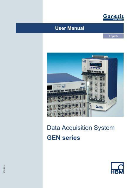 I2704 30 En Gen Series Data Acquisiton System Sensor