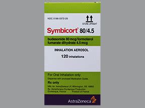 Symbicort 80 4 5 Mcg Inhaler Hfa Aerosol With Adapter Astrazeneca