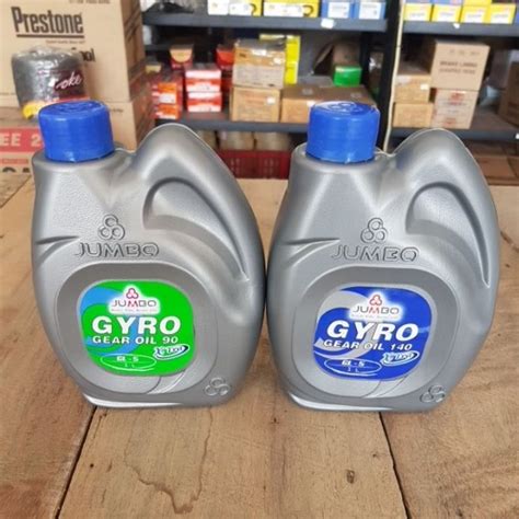 Jual Oli Gardan Perseneling Gear Oil Jumbo Gyro Gl 5 Kekentalan 90 140 Ukuran 1l Shopee
