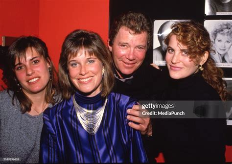 William Shatner And Daughters Melanie Leslie And Liz Circa 1980s News