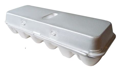 White Jumbo Blank Foam Egg Cartons Styrofoam Pink Egg Cartons