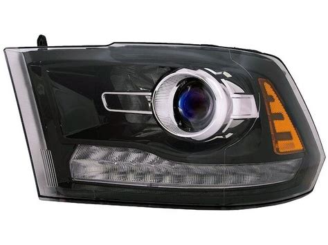Front Left Headlight Assembly Compatible With 2013 2014 Ram 1500