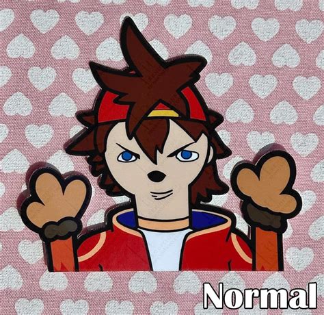 Sun Kenji Denji Peeker Sticker 3 Inch Vinyl Sticker Vtuber Sticker