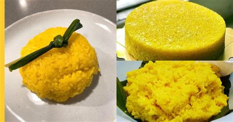 A Simple And Delicious Yellow Glutinous Recipe Pulut Kuning Munch