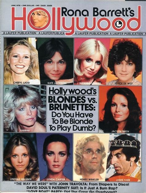 1978 Blondes Vs Brunettes Roldschoolcelebs