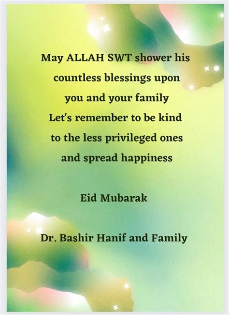 Bashir Hanif Posted On Linkedin