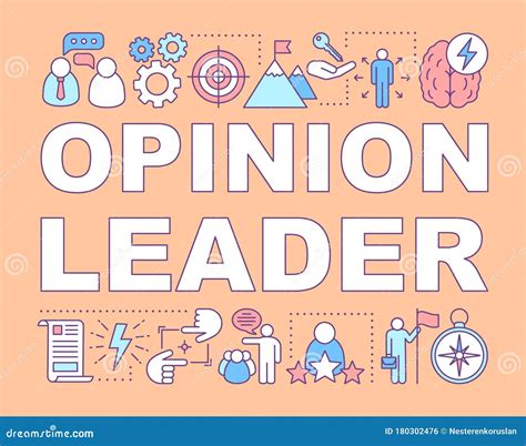 Key Opinion Leader Linear Frame Vector Kol Outline Illustration