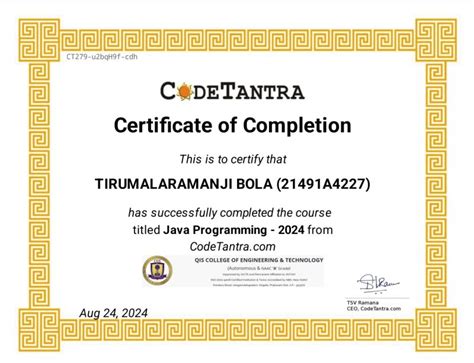 Java Programming Codetantra Continuouslearning Softwaredevelopment
