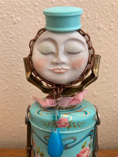 Found Object Shebot Assemblage Mixed Media Etsy