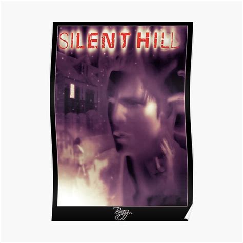 Silent Hill 1 Ps1 Original Art Box Cover Na Version Poster For