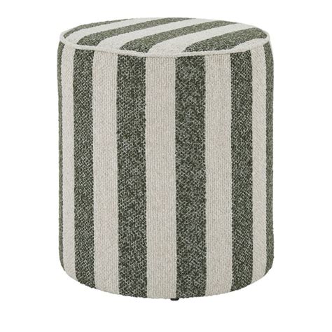 Soli Forest Stripe Ottoman Adairs