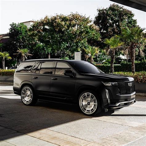 Black Cadillac Escalade Suv