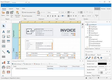 End User Report Designer For Wpf Net Reporting Tools Devexpress