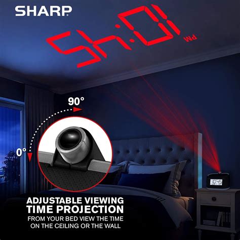 Buy Sharp Projection Alarm Clock With Soothing Nature Sleep Sounds