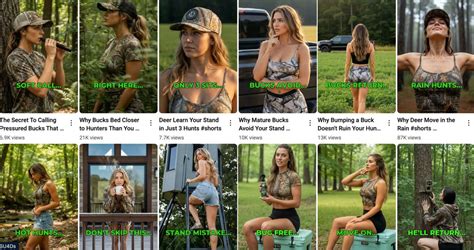 Meet Kayla The Sexy Ai Generated Huntress Telling You How To Hunt Deer