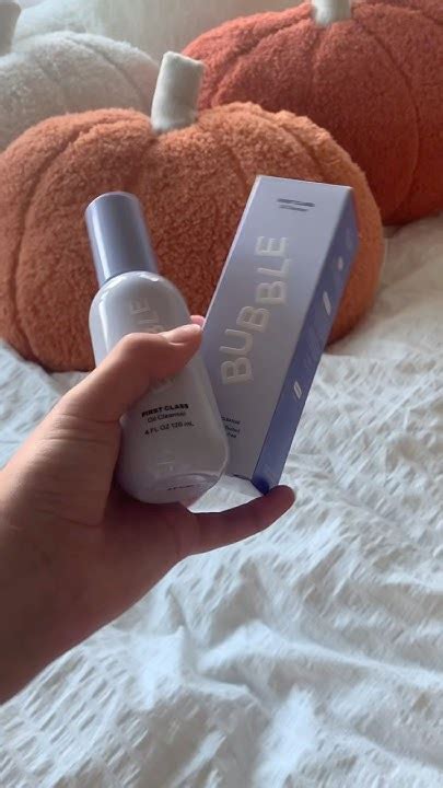 New Bubble First Class Oil Cleanser Music Unboxing Bubble Skincare