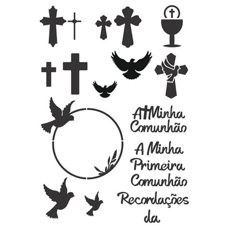 Stencil Comunhão