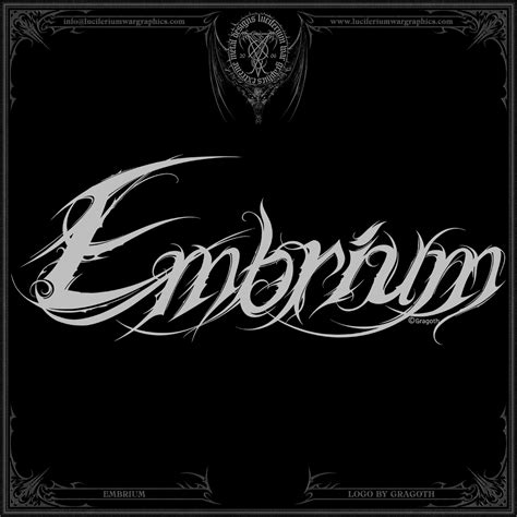 Embrium Logo Extreme Metal Designs