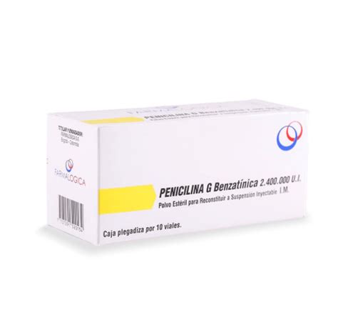 Penicilina G Benzatinica 2400000 Ui Caja X 10 Ampollas Drogueria