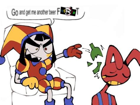Pomni X Evil Jax Explore Tumblr Posts And Blogs Tumgik