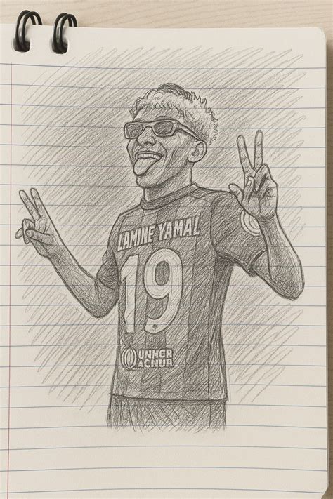 Lamine Yamal Para Colorear En 2025 Futbol Para Colorear Libros Para