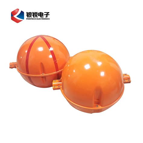 Diameter 600mm Aviation Alerting Warning Ball For Overhead Cable