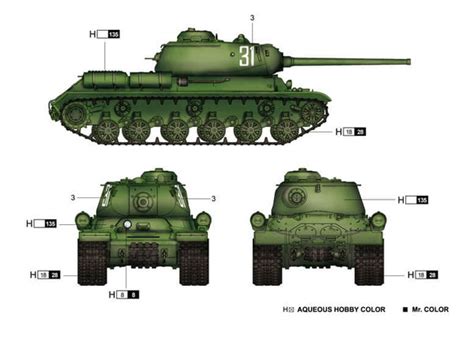 Trumpeter 135 Soviet Js 1 Heavy Tank Panzer Models