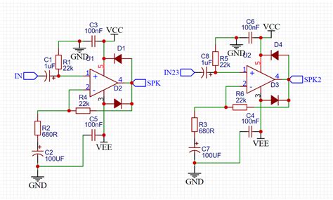 Tda2030 Bridged Subwoofer Amplifier Circuit Amplifier 54 Off