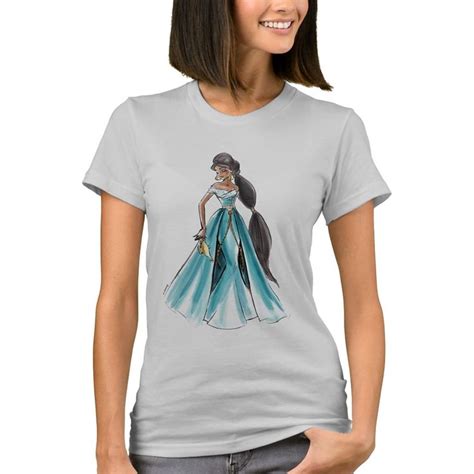 Jasmine T Shirt Art Of Princess Designer Collection Official Disney