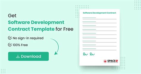 Download Free Software Development Contract Template