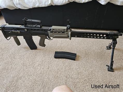 Ics L86a2 Lsw Sheerness Used Airsoft The Leading Marketplace For