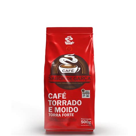 Café Torrado E Moído Sabor De Garça 500g Torra Forte 100 Arábica De
