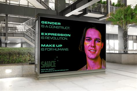 Sauce Gender Neutral Makeup On Behance