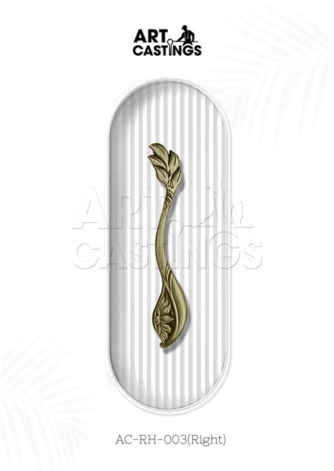 Twig Themed Regular Brass Handle Artcastings