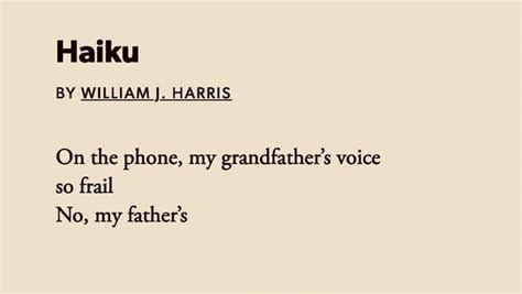 Poem “haiku” By William J Harris Rpoetry Poem “haiku” By William J Harris Rpoetry