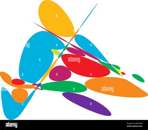 Random Curvy Squiggle Freehand Abstract Shape Squiggle Wriggle Distortion Deformation
