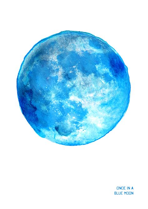 Full Moon Art Print Dramatic Moon Painting — Drawn Together Art