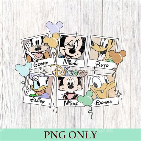 Retro Disney Mickey Friends Png Mickey And Friends Png Dis Inspire