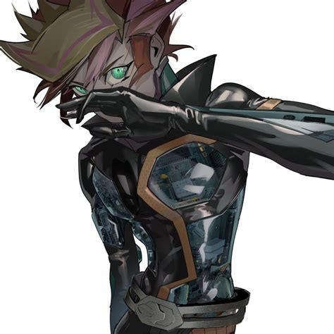 Fujiki Yusaku And Playmaker Yu Gi Oh And More Drawn By Diffeng Cn