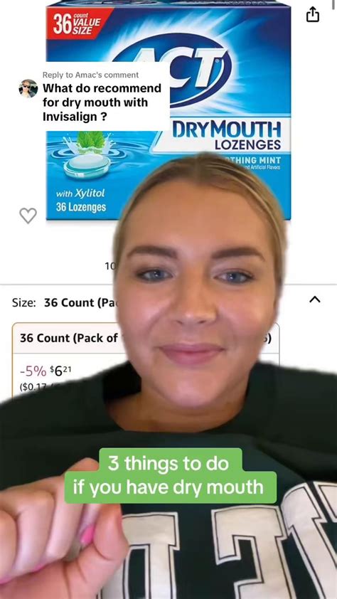 Dry Mouth I Love These Act Dry Mouth Losenges In 2025 Remedies For