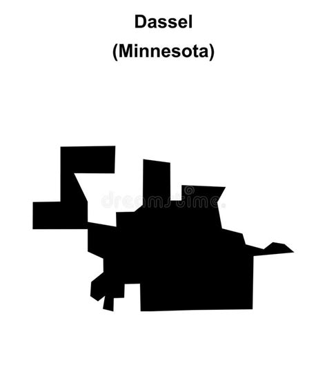 Dassel Outline Stock Illustrations 15 Dassel Outline Stock