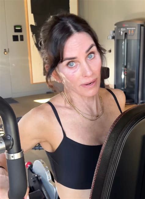 Courteney Cox 60 Revealed Her Recent Workout Routine And Shocked Fans