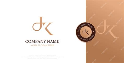 Premium Vector Initial Jk Logo Design Vector