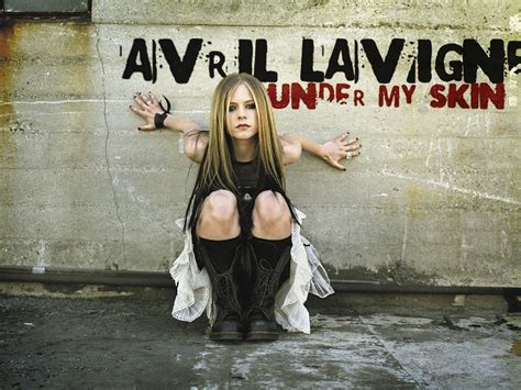Avril Lavigne Photoshoot Under My Skin
