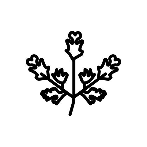 Chervil Icon In Vector Logotype 40363209 Vector Art At Vecteezy