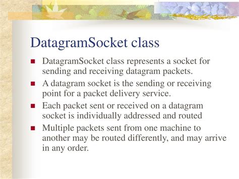 Ppt Datagram Programming Powerpoint Presentation Free Download Id